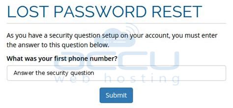 How Do I Recover My Client Area Password Knowledgebase Accuwebhosting