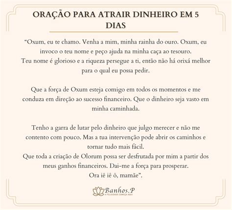 5 Oração da Riqueza Que Funciona em 5 Dias Milagrosas