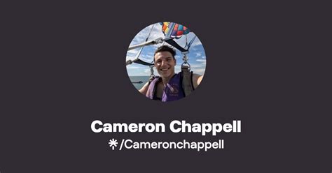 Cameron Chappell Instagram Tiktok Linktree