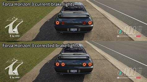 R32 Skyline Gtr Brake Light Bug Texturing Issue Fh3 Discussion