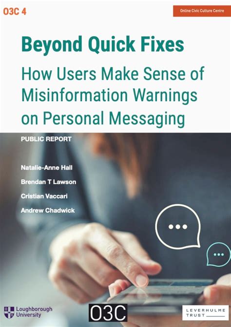 New Public Report Beyond Quick Fixes How Users Make Sense Of