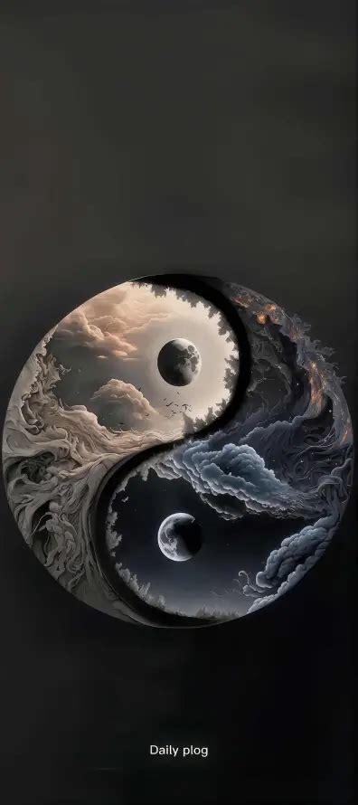 太极手机壁纸 阴阳壁纸 中华元素哲风壁纸