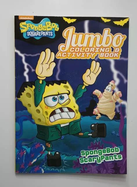 Spongebob Squarepants Halloween Coloring Activity Book New 2013