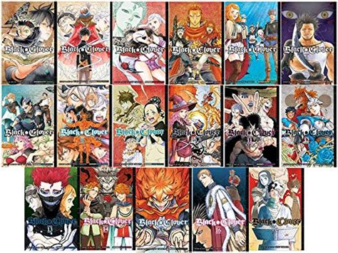 Black Clover Manga Set Yuki Tabata Books