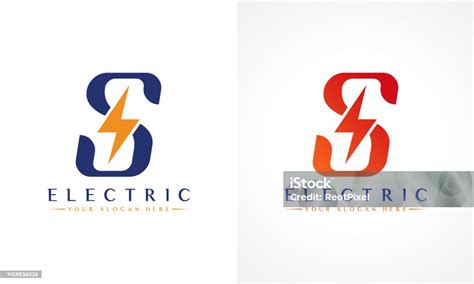 번개 천둥 볼트 벡터 디자인과 S 편지 로고 전기 볼트 편지 S 로고 벡터 그림입니다 알파벳 S에 대한 스톡 벡터 아트 및 기타 이미지 알파벳 S 로고 전기 연료 및