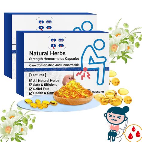 Heca Natural Herbal Hemorrhoid Capsules 2023 Natural Relief For