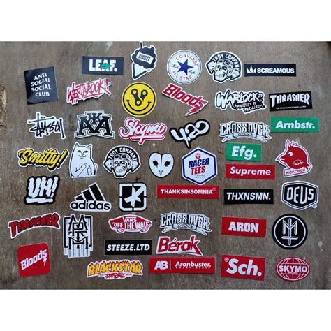 Jual Stiker Brand Casual Graftac Shopee Indonesia