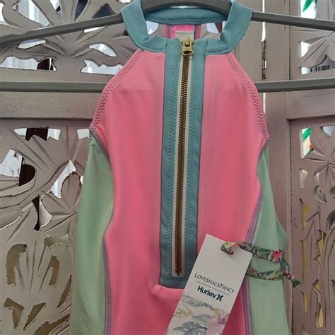 LoveShackFancy Swim Nwt Hurley X Love Shack Fancy Collab High Neck