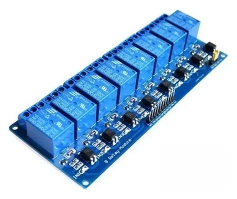Módulo Relé 8 Canais 5v Arduino Pic Led Raspberry Esp32 Mercadolivre