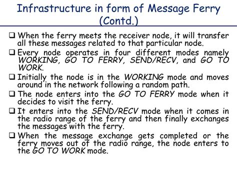 ppt chapter 5 routing protocols in infrastructure based