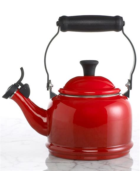 Le Creuset Demi 125 Qt Tea Kettle And Reviews Teapots And Tea Kettles