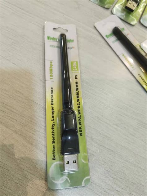 Wireless Usb Adaptor Wifi Tongal 150 Mbps 2 4ghz Mm