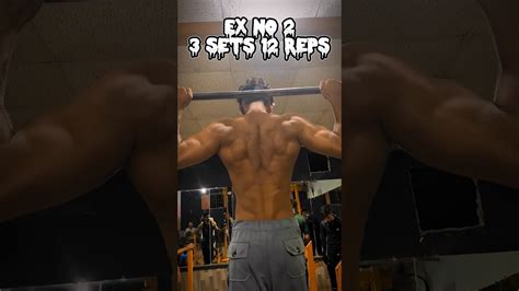 5 Uper Back Exercises Youtubeshorts Gym Fitness Youtube