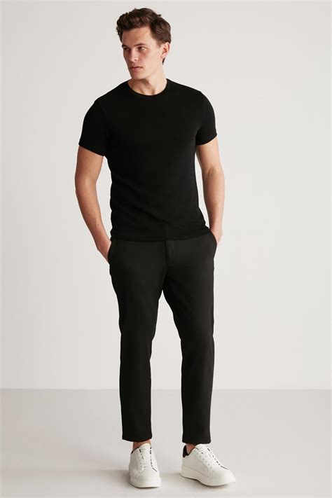 Jeremy Regular Siyah T Shirt