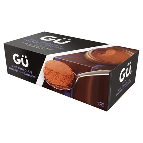 Gu Milk Chocolate And Ganache Mousse Dessert Ocado