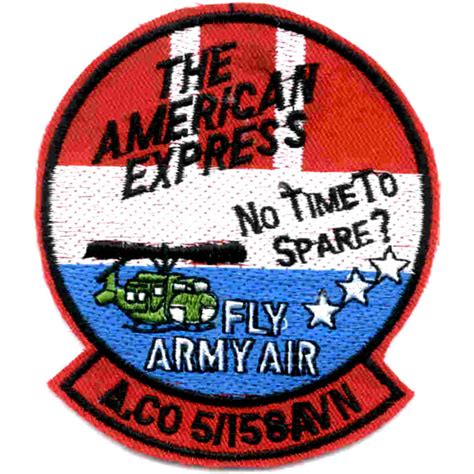 5th Squadron 158th Avaition Regiment A Company Patch Aviation Patches