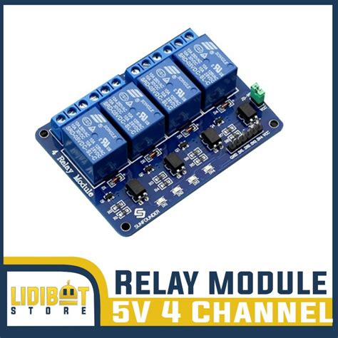 Jual Relay V Channel Output Vac Vdc A With Optocupler Modul Shopee Indonesia