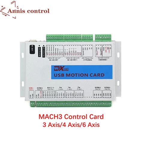 XHC MKX V 5Th Generation CNC Mach3 USB 3 4 6 Axis Motion Controllr Card