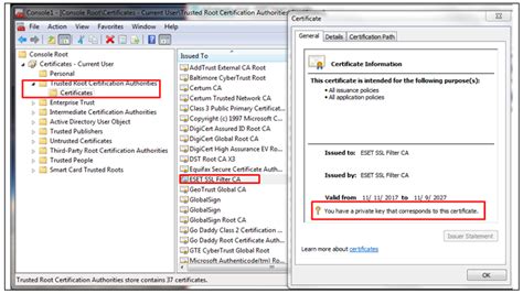 How To Disable Warning Untrusted Certificate” By Eset