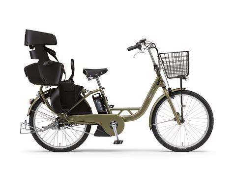 子供乗せ電動アシスト自転車「pas Crew」2022年モデル ～安心感はそのままにさらに便利な新設計リヤチャイルドシート「ハグシート」を搭載