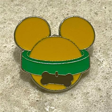 Disney Accessories Disney Pluto Mickey Mouse Head Icon Pin Poshmark
