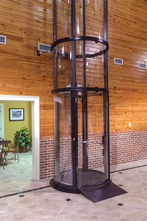 Round Vuelift In Dream Garage Glass Elevator House Elevator