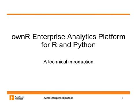 Ownr Platform Technical Description Ppt