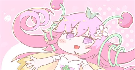 パズドラ アルラウネ（桜） ぱらどっとのイラスト Pixiv