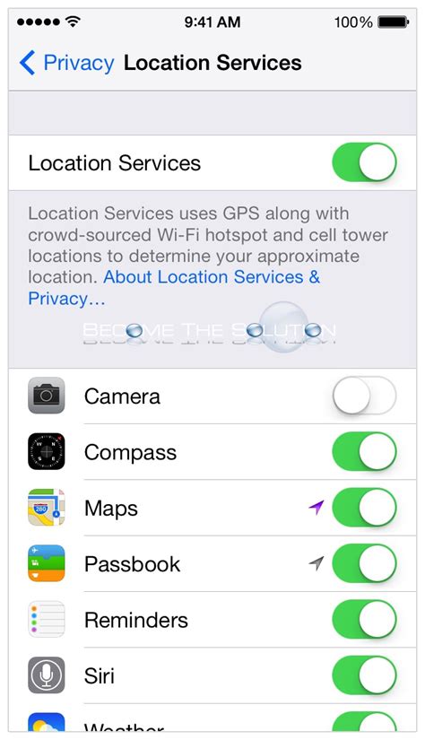 Disable Location Services On Iphone Latest Ios