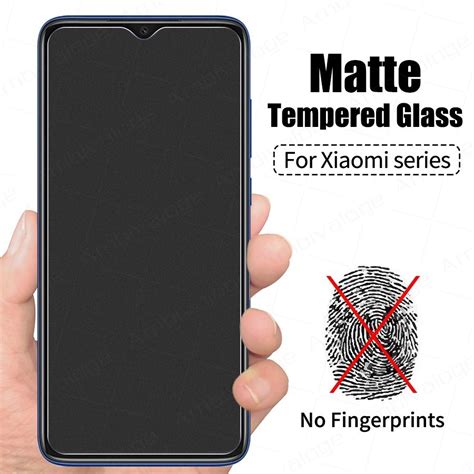 Kính Cường Lực Nhám Full Màn Chống Vân Tay Xiaomi Mi 9t 10t 11t 12t 13t 11 Lite Poco X3 X4 X5 X6