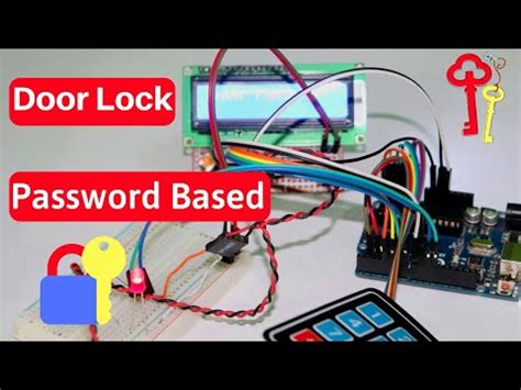 Password Protected Door Lock System Using Arduino YouTube