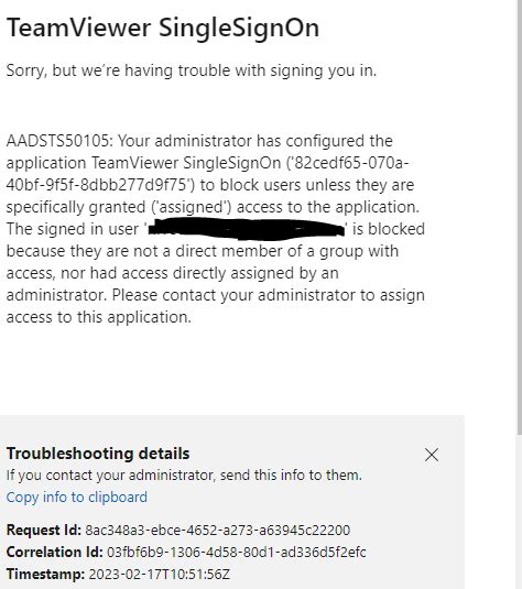 Unable To Sign In To New Account With Tensor License Teamviewer Support