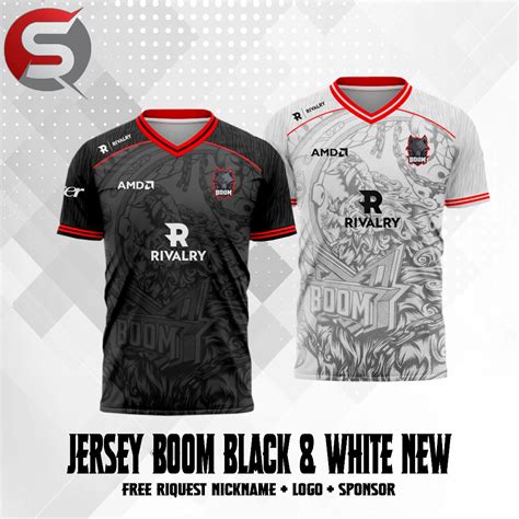 Jersey Baju Kaos Daily Esport Dota 2 Boom 2022 Freet Nick Name