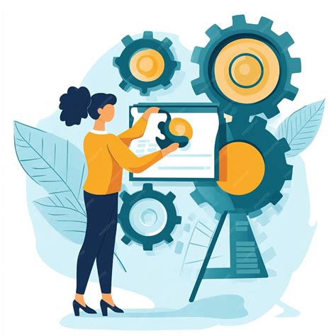 Premium Photo A Person Reviewing And Optimizing Resource Allocation Processes And Tools