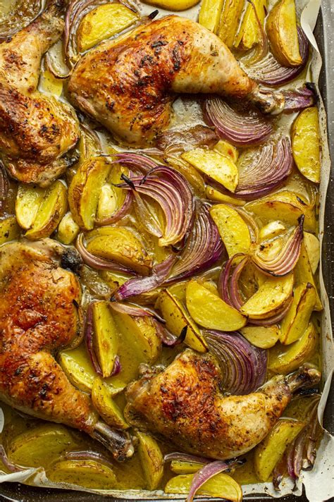 Cuisses De Poulet Rôties Au Citron Et Origan Josée Di Stasio