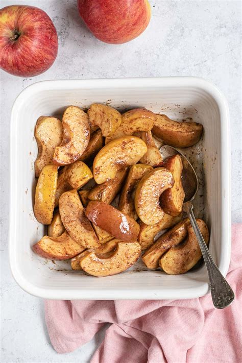 Healthy Baked Sliced Apples Recipe Cooking Made Healthy