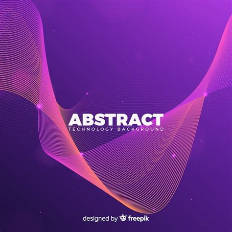 Premium Vector Abstract Molecule Background