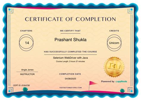 Selenium Java Automationtesting Qa Testautomation Tau Prashant