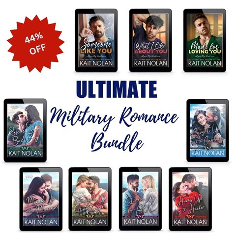 Ultimate Military Romance Bundle Ebook Kait Nolan Contemporary Small
