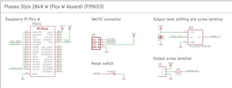 Plasma Stick 2040 W Adds Rgb Led Strip Controller To Raspberry Pi Pico W Board Cnx Software