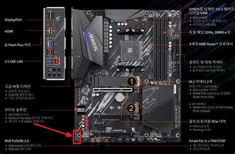 B550 Aorus Elite 메인보드 바이오스 업데이트하기