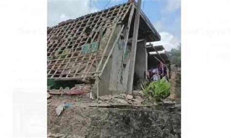 Gempa M 5 6 Guncang Cianjur Banyak Bangunan Rusak Dan Timpa Warga