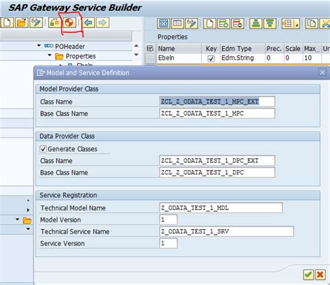 SAP ABAP Central Creation Of Odata Services For Beginners