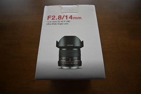 Yahoo オークション Samyang 単焦点広角レンズ 14mm F2 8 Ed As If U