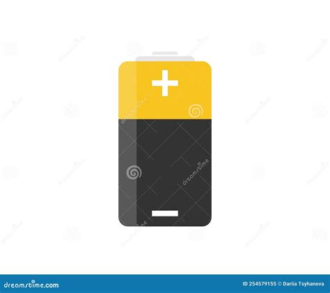 Battery Types Realistic Electric Alkaline Cells Logo Design Aa Size