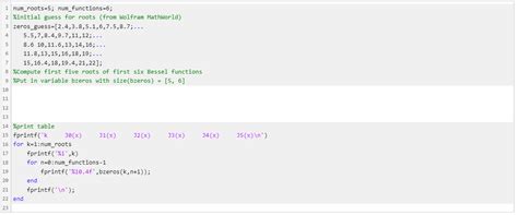 Solved Bessel Function Zeros The Bessel Function Of Order N Chegg