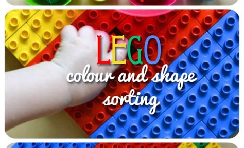 Lego Colour And Shape Sorting