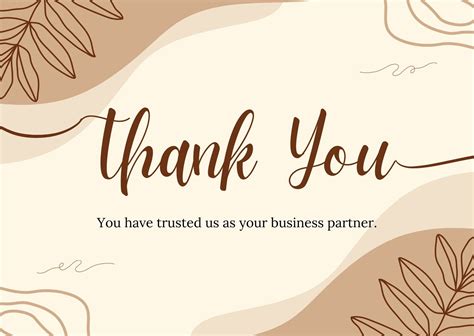 Free Birthday Thank You Card Printables 10 Printable Thank You Card