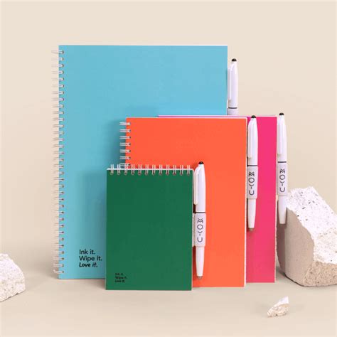 Moyu Erasable Stone Paper Notebook Collections