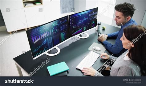 Business Data Analytics Dashboard Kpi Performance Stock Photo Shutterstock